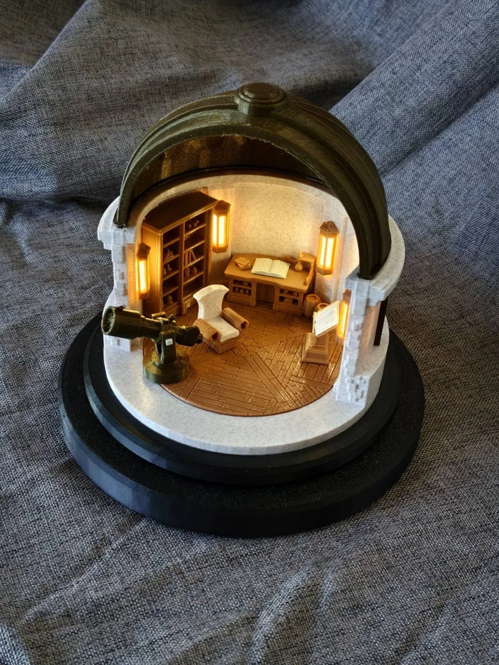 Retro Observatory - Free 3D Print Model - MakerWorld