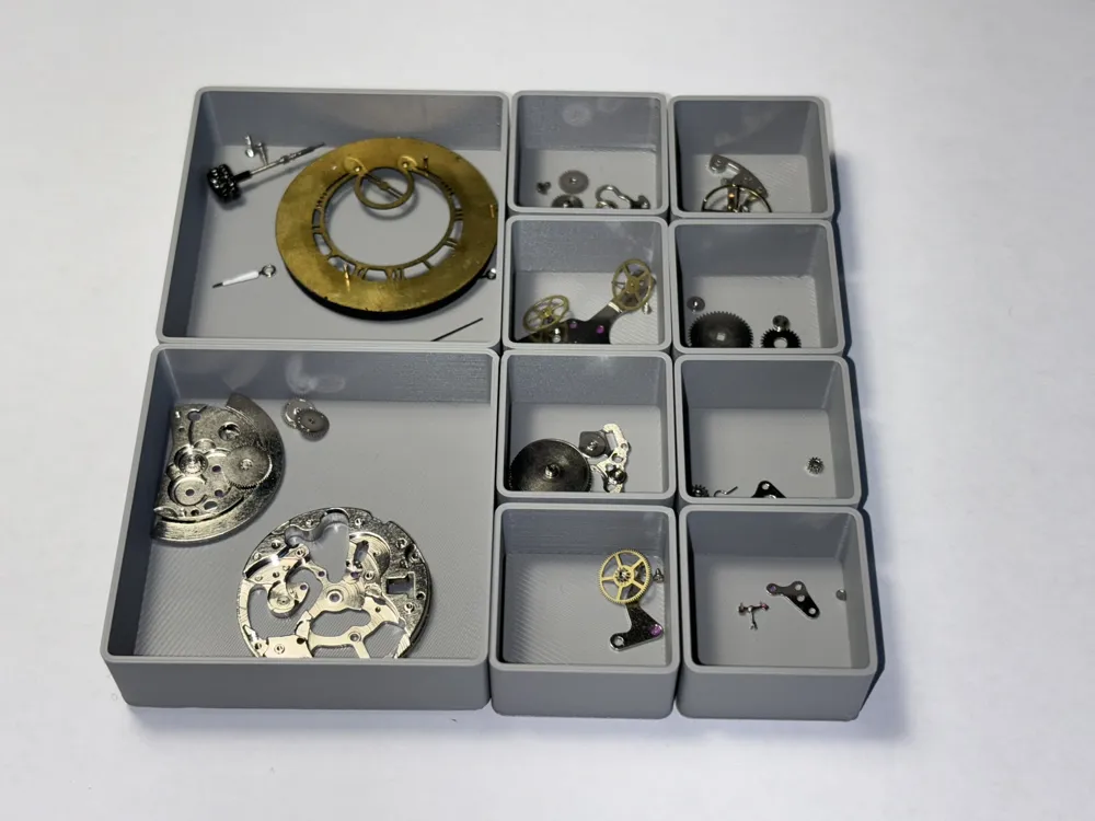 Watch Part Organizer by sr5peti MakerWorld: Download Free 3D Models