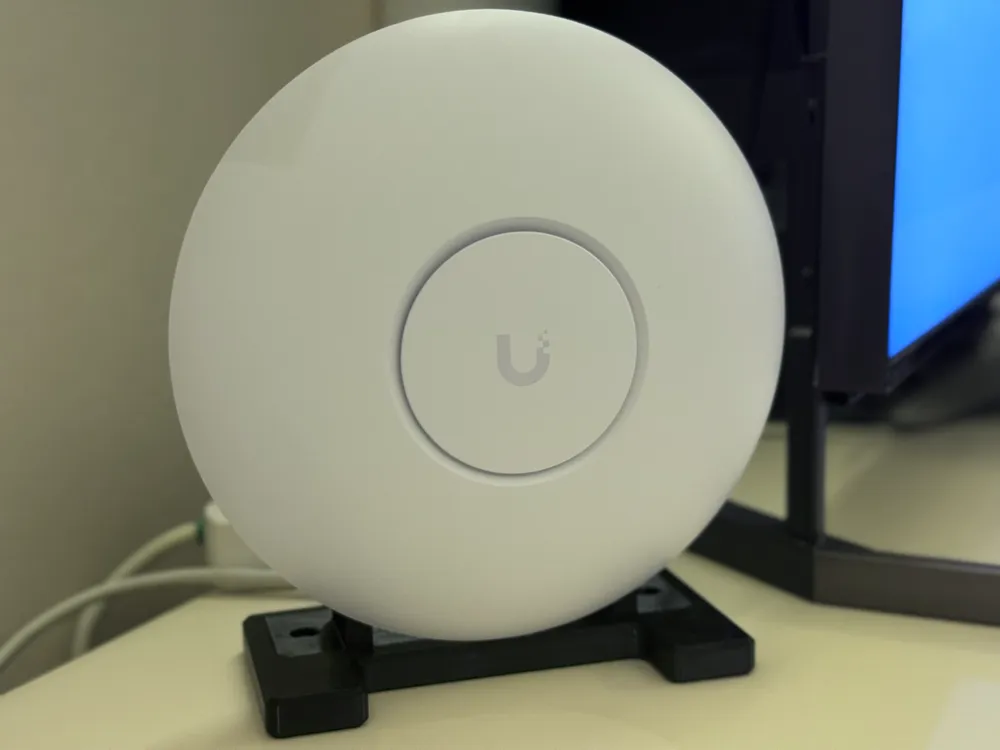 Desk/Wall Stand Mount for Unifi U7 Pro WiFi 7 AP - Free 3D Print Model ...