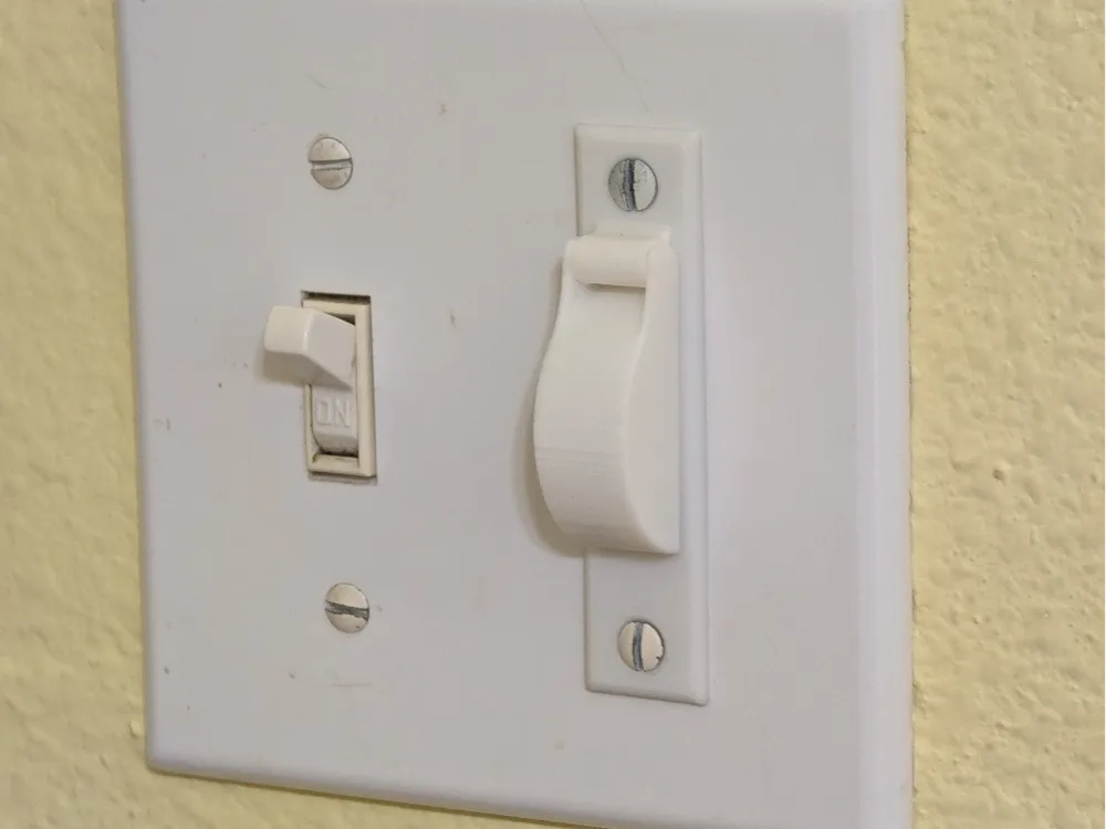 Light Switch Cover - No Hardware, Fast Print - Free 3D Print Model ...