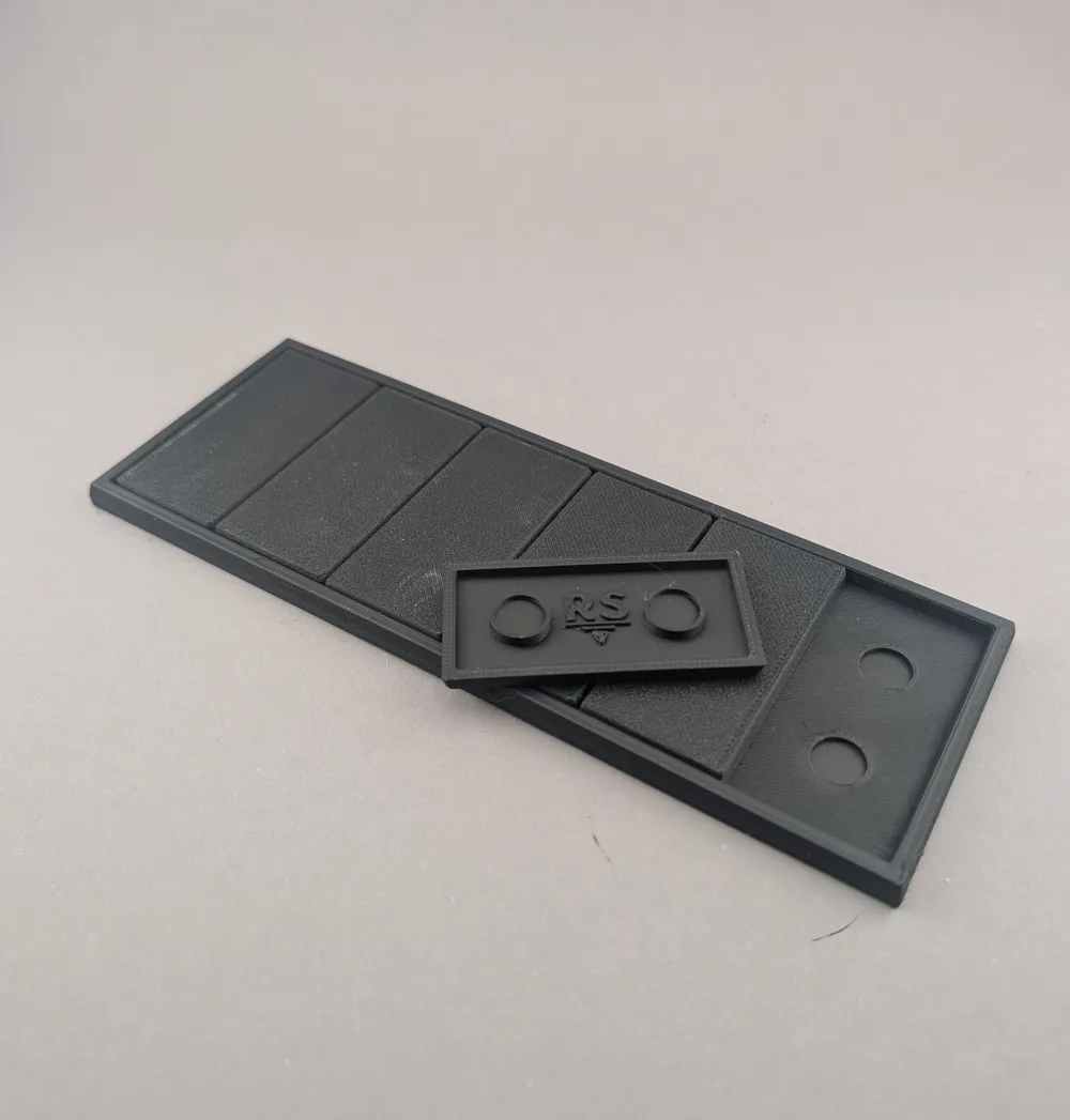 Fantasy Movement Tray 6x1 & rectangle base 30x60mm - Free 3D Print ...