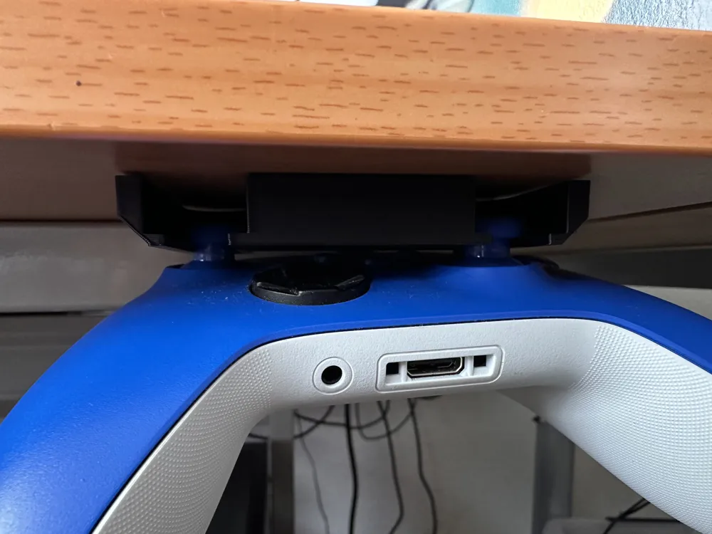 Xbox Controller Desk Adhesive Mount - Free 3D Print Model - MakerWorld