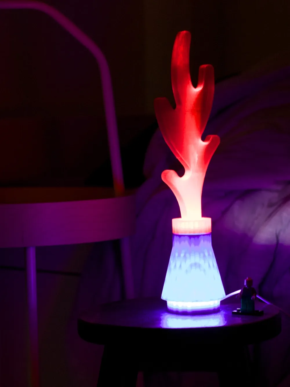 LEGOs Flame LED Lamp by old_man_vr MakerWorld: Download Free 3D Models