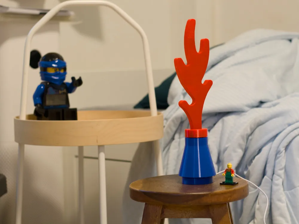 LEGOs Flame LED Lamp by old_man_vr MakerWorld: Download Free 3D Models