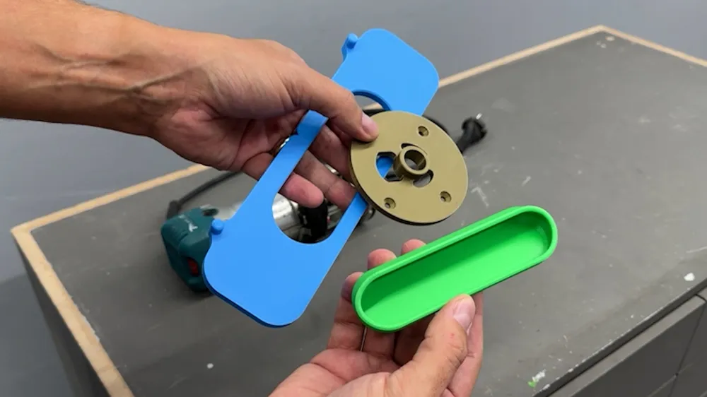 Recessed drawer handles (with router templates) - Free 3D Print Model ...
