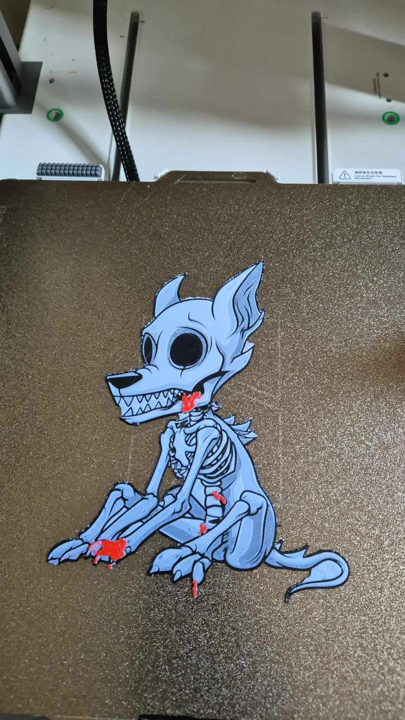 Skeleton dog by Abi&Dan88 - MakerWorld