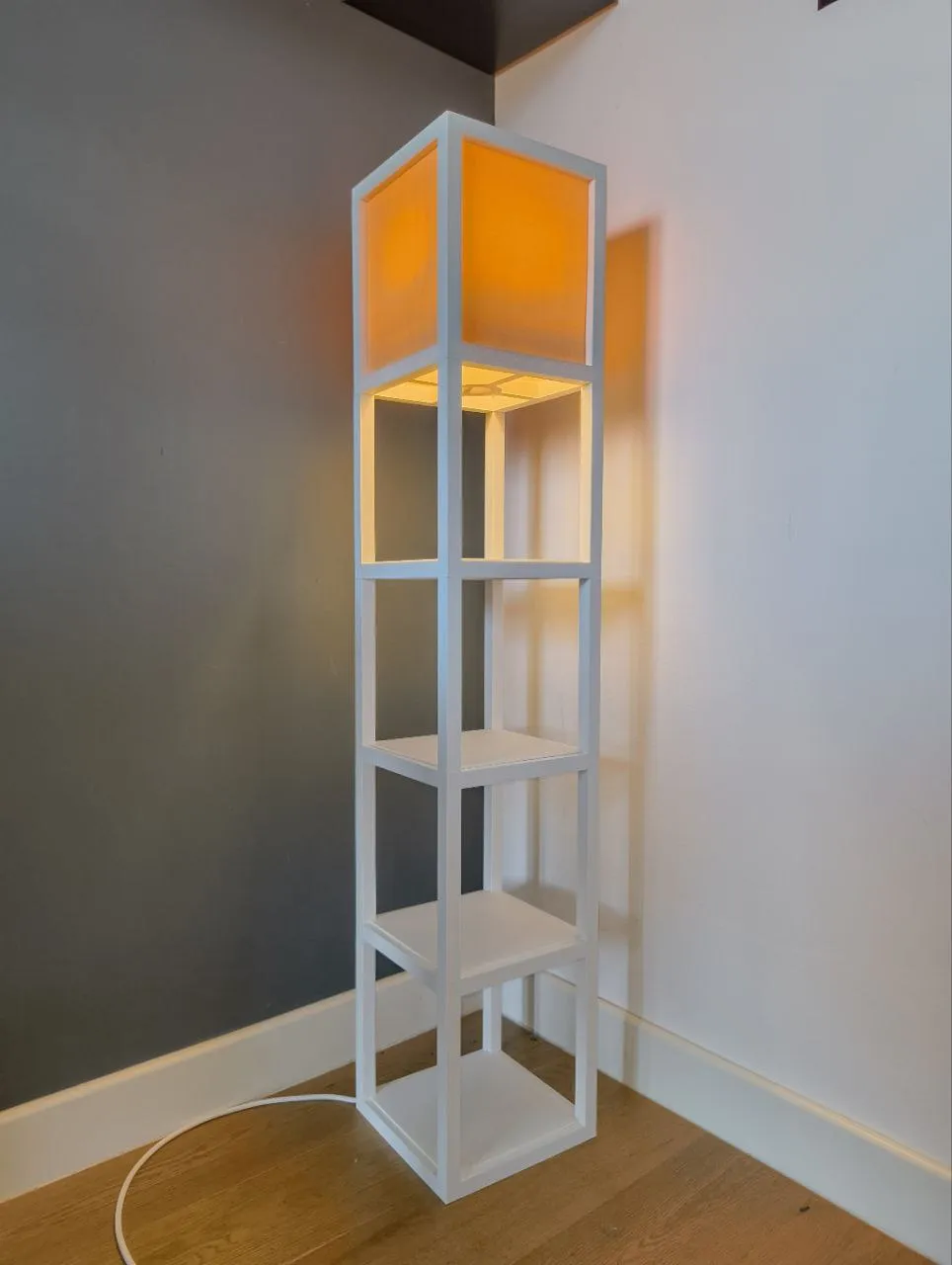 "Simplicity" IKEA-style shelf lamp by YUME PROJECTS MakerWorld: Download Free 3D Models
