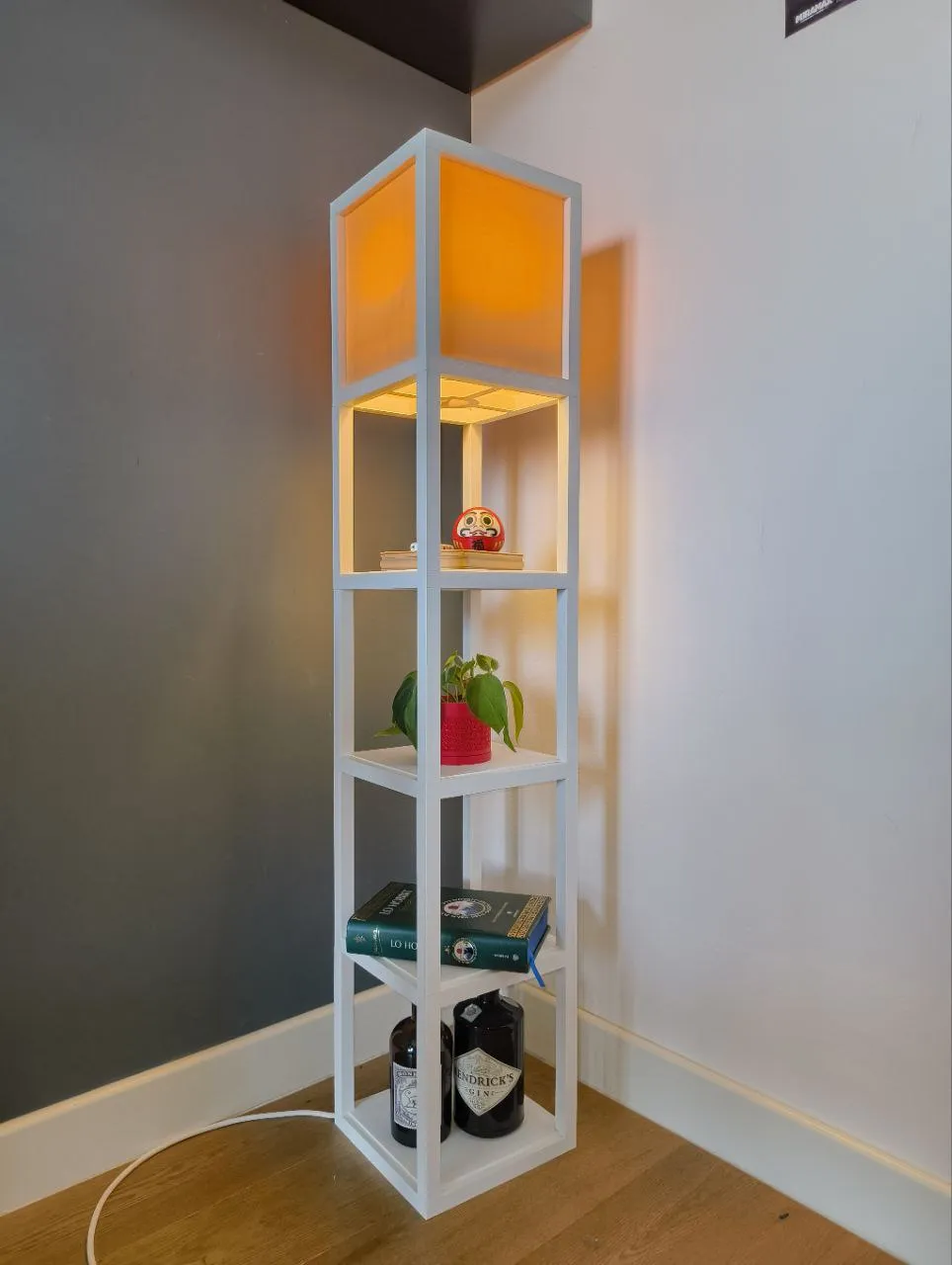 "Simplicity" IKEA-style shelf lamp - Free 3D Print Model - MakerWorld
