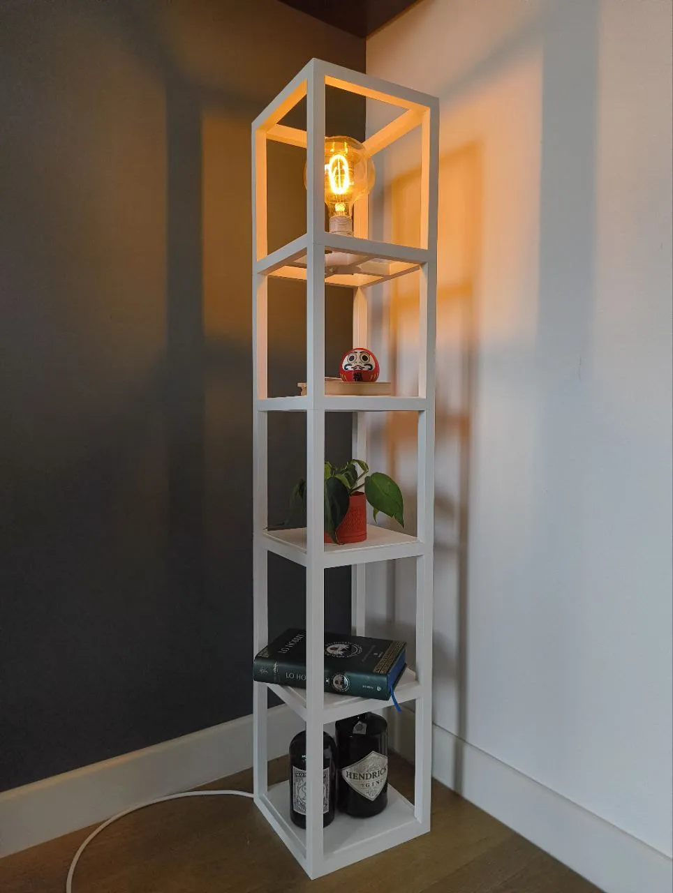 "Simplicity" IKEA-style shelf lamp - Free 3D Print Model - MakerWorld
