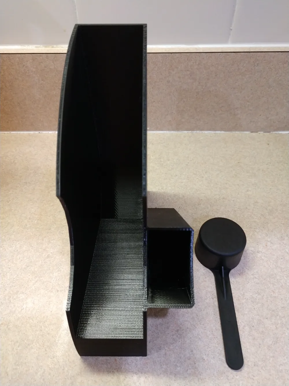 Conical No. 4 coffee filter paper & scoop holder Remixed by Alilara ...