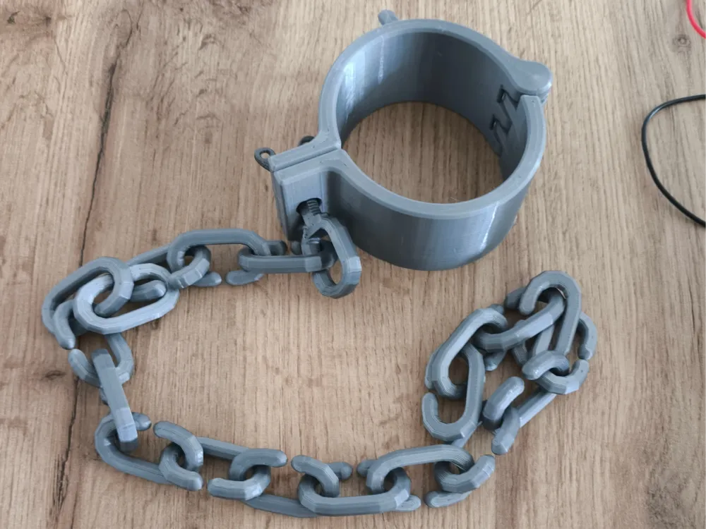 Modular Chain & Shackle Set (Hands, Legs, Neck) by mterhal3k MakerWorld ...