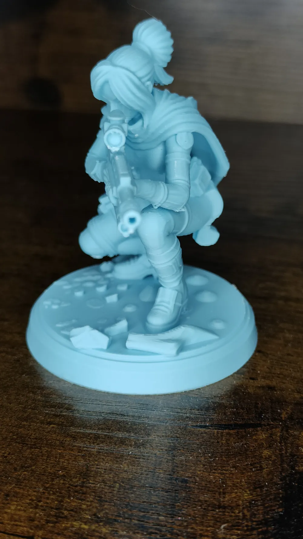 Tactical Female Sniper "Spectre" - Miniature RPG - Free 3D Print Model ...