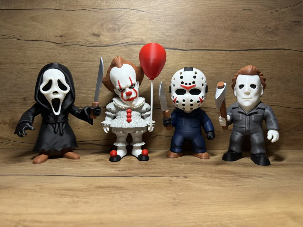 Michael Myers multipart no AMS by mika MakerWorld: Download Free 3D Models