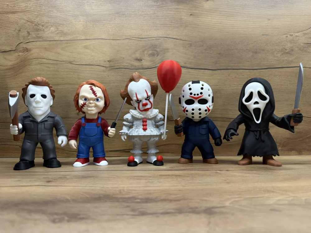 Michael Myers multipart no AMS by mika MakerWorld: Download Free 3D Models