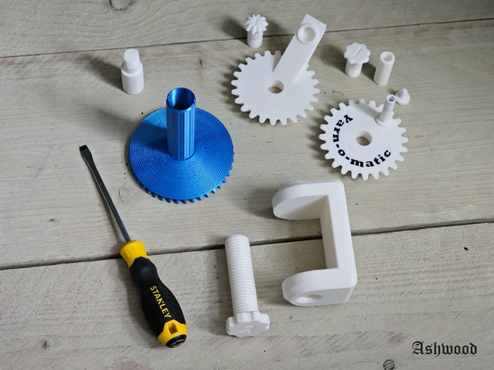 Yarn-O-Matic: yarn winder - Free 3D Print Model - MakerWorld