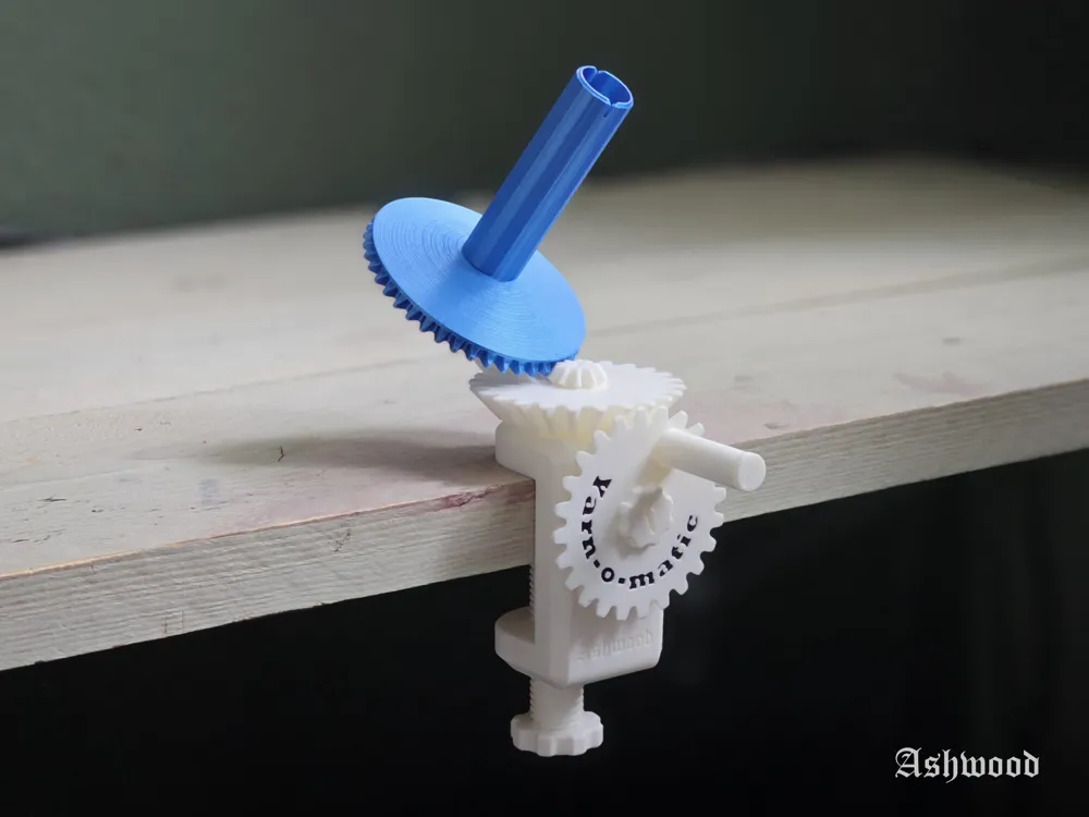 Yarn-O-Matic: yarn winder - Free 3D Print Model - MakerWorld