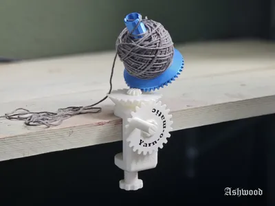 Yarn-O-Matic: yarn winder by Ashwood MakerWorld: Download Free 3D Models