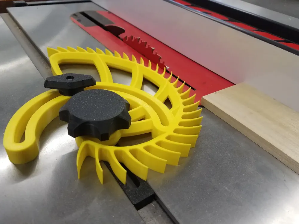 Featherboard - Spiral Rotating Featherboard by ShopTeacher - MakerWorld
