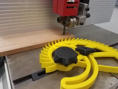 Featherboard - Spiral Rotating Featherboard by ShopTeacher - MakerWorld