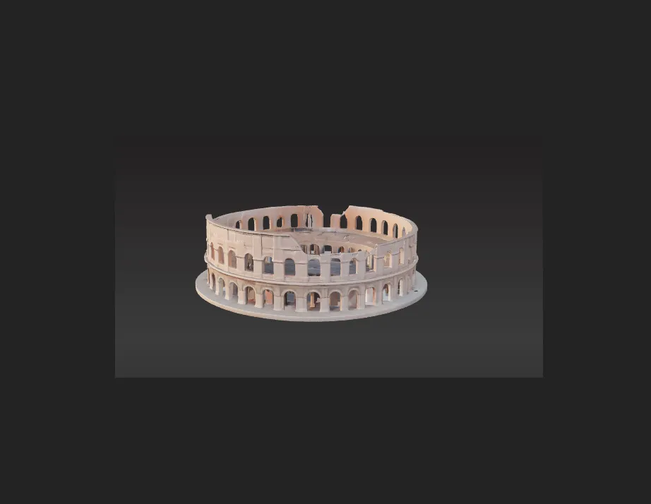 Coliseo - Modelo de impresión 3D gratuito - MakerWorld
