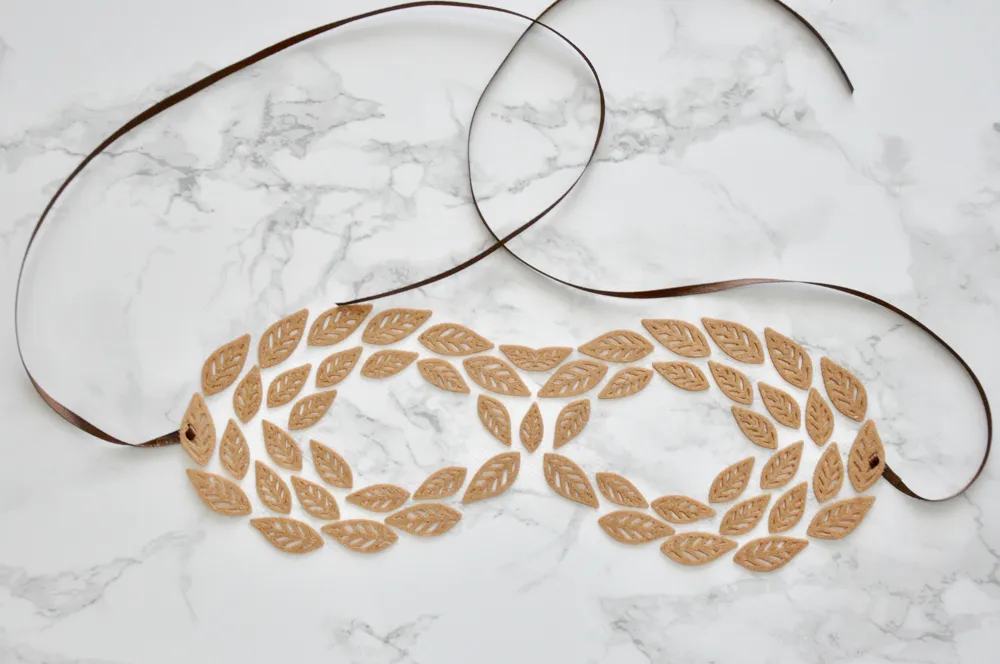 Leaf Masquerade Mask - Free 3D Print Model - MakerWorld