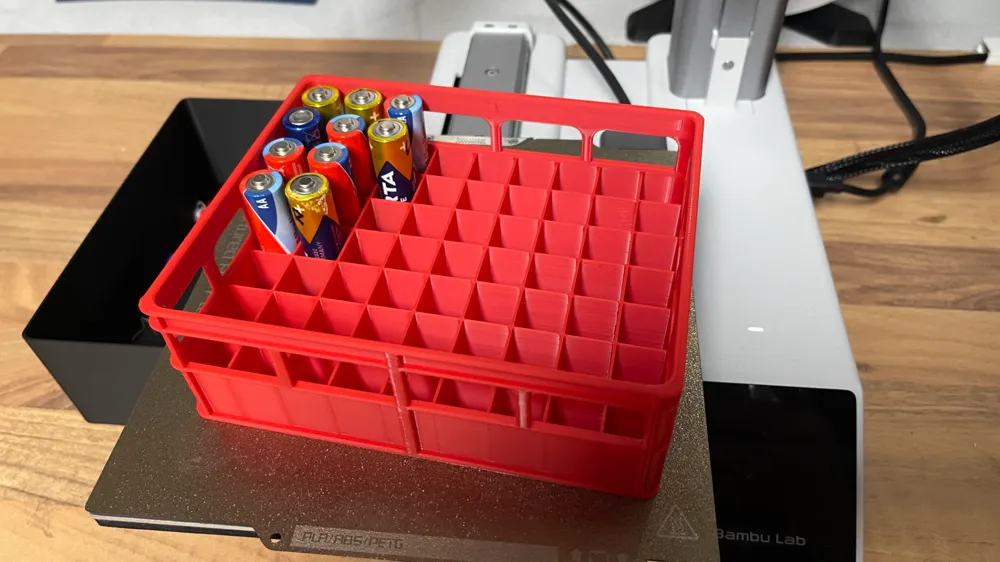 Battery Crate XXL AA by Maker Tom - MakerWorld