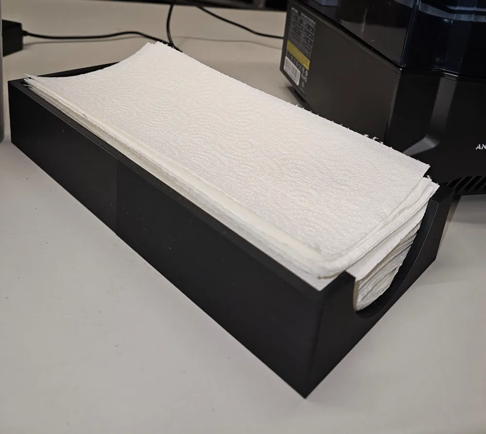 Einfache Papiertuch ( Zewa) Ablage für ca 128 Kurzblatt 270mm x 120mm ...