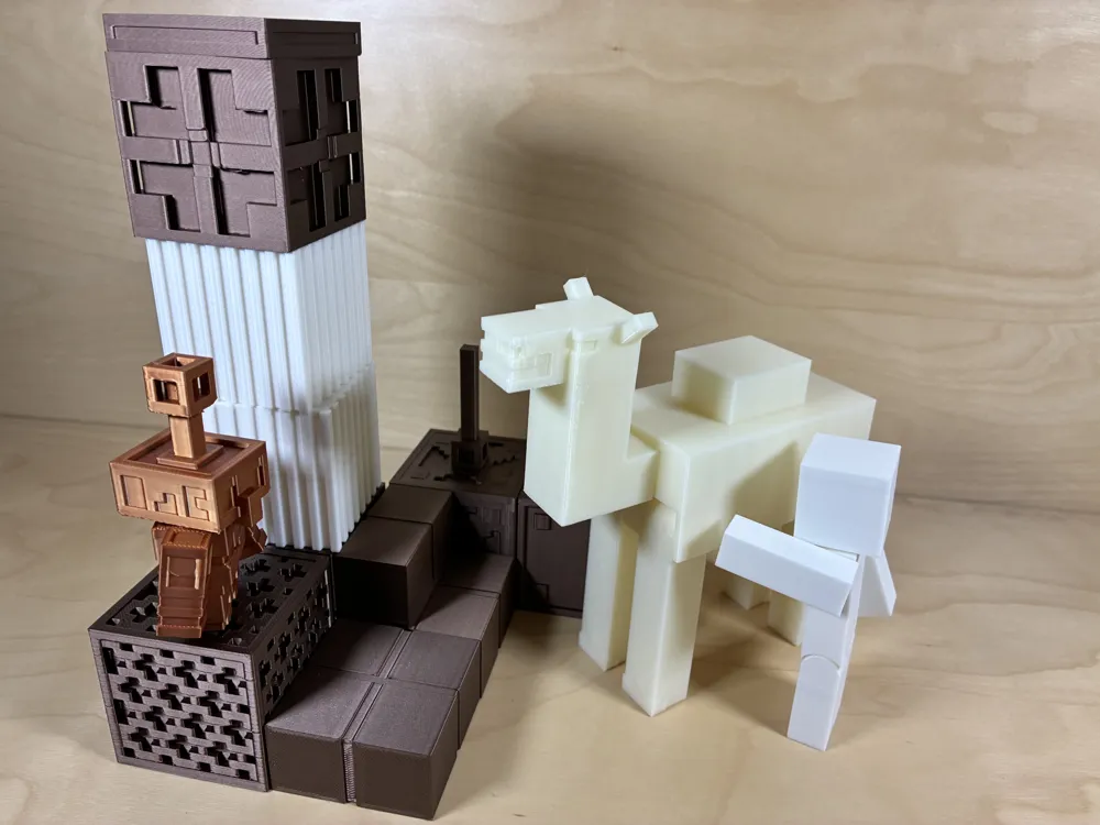 Copper Blocks from Minecraft - Free 3D Print Model - MakerWorld