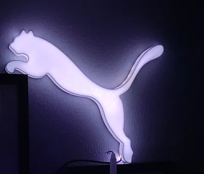 Puma led lampe by Biťo1 - MakerWorld