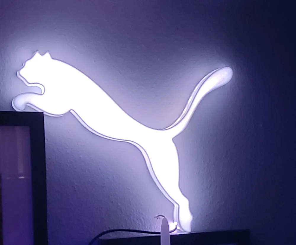 Puma led lampe by Biťo1 - MakerWorld