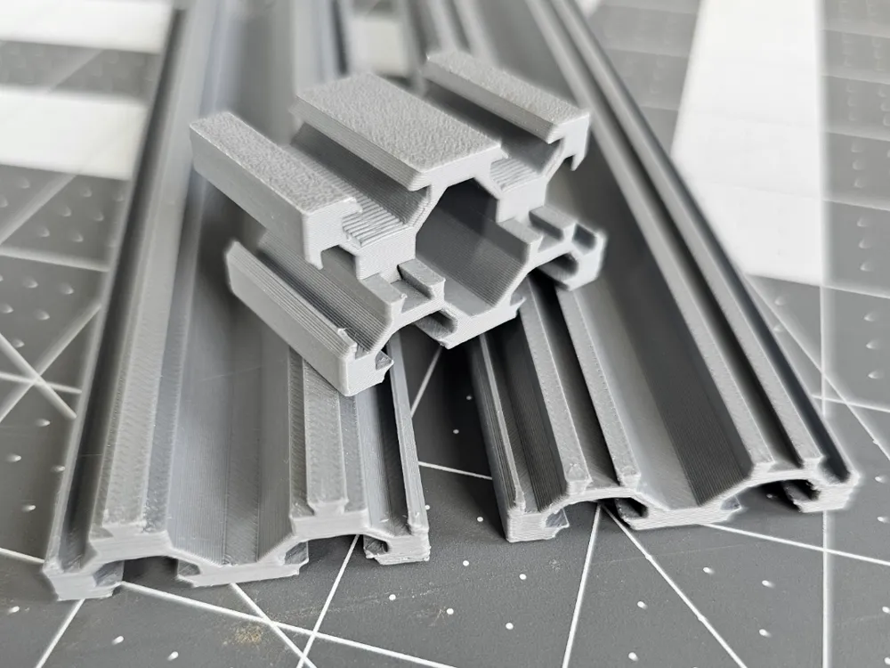 20mm x 40mm Horizontal Print Extrusion V-Slot 150mm by Perfect Prints ...