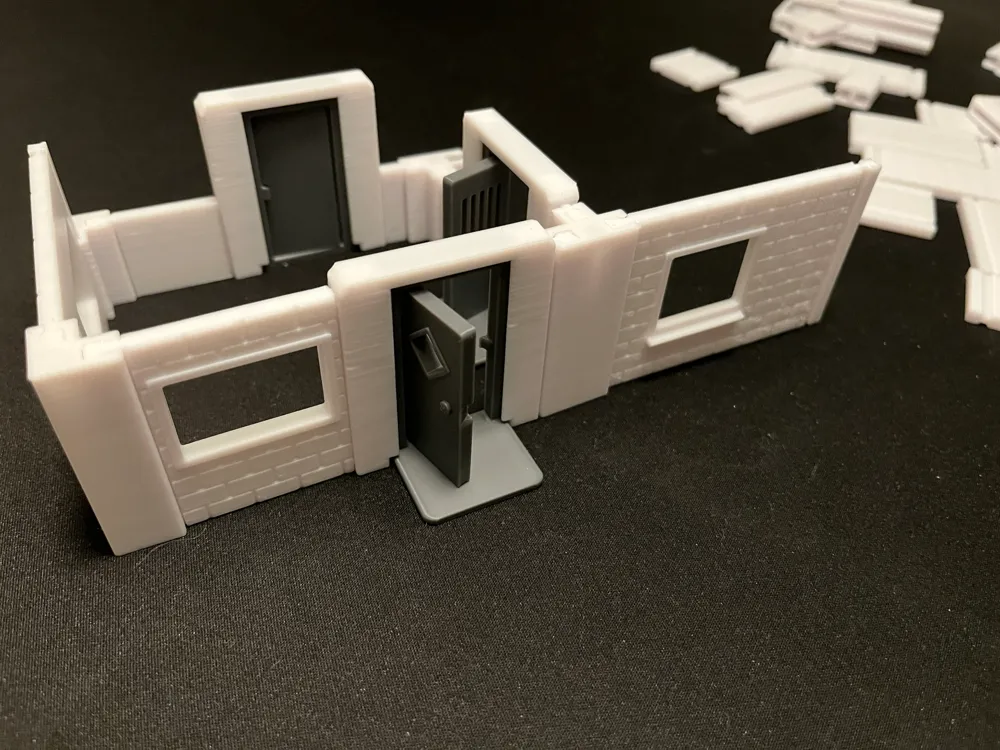 Wall system for Zombicide by Dan Høegh - MakerWorld