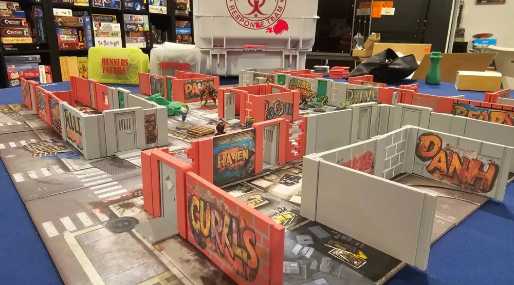 Wall System for Zombicide by Dan Høegh MakerWorld: Download Free 3D Models