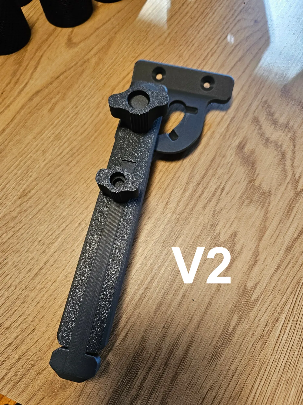 3D-Printed Rifle Bipod – Foldable and Adjustable - Free 3D Print Model ...