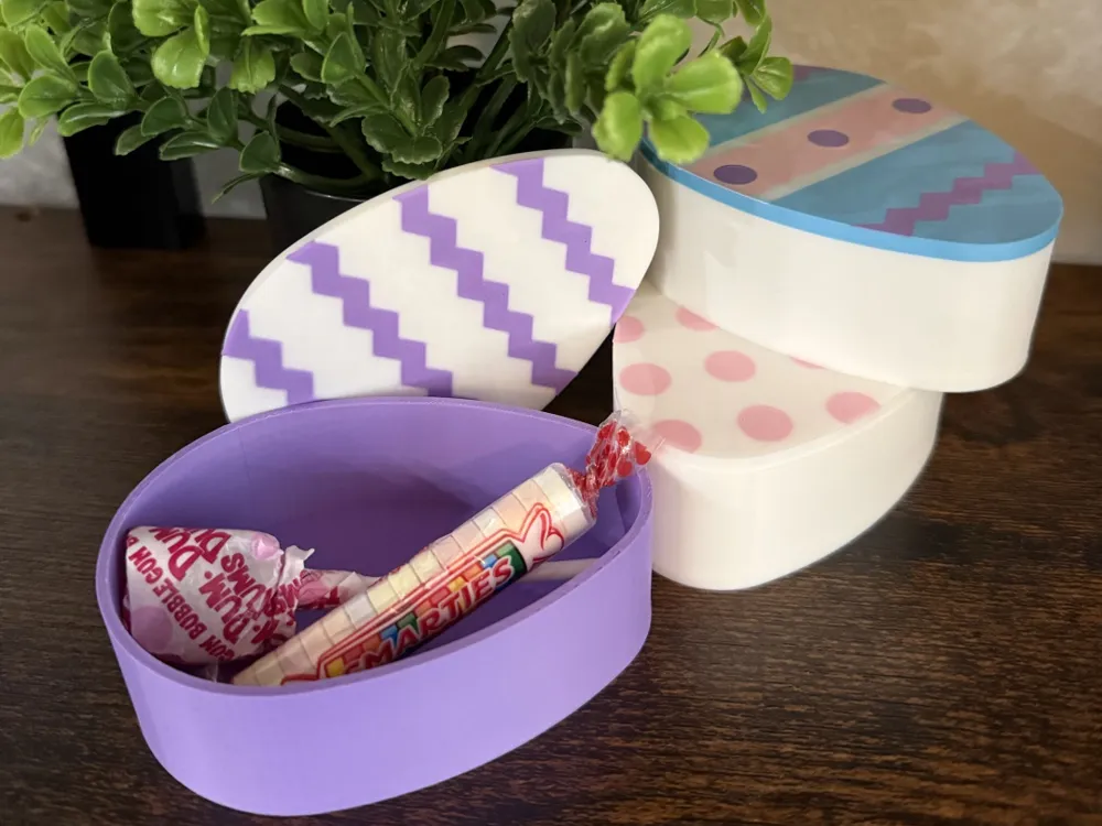 Easter Egg Boxes - Free 3D Print Model - MakerWorld