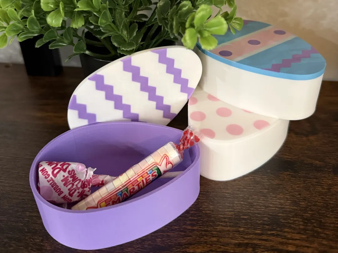 Easter Egg Boxes - Free 3D Print Model - MakerWorld