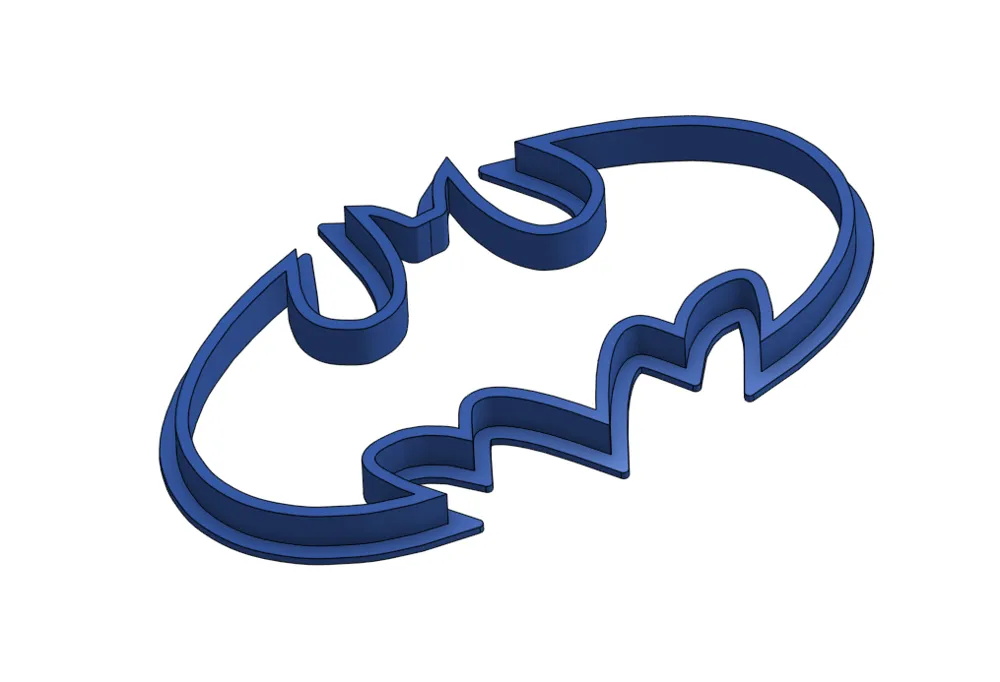 1989 Batman Logo Cookie Cutter by Frembo - MakerWorld