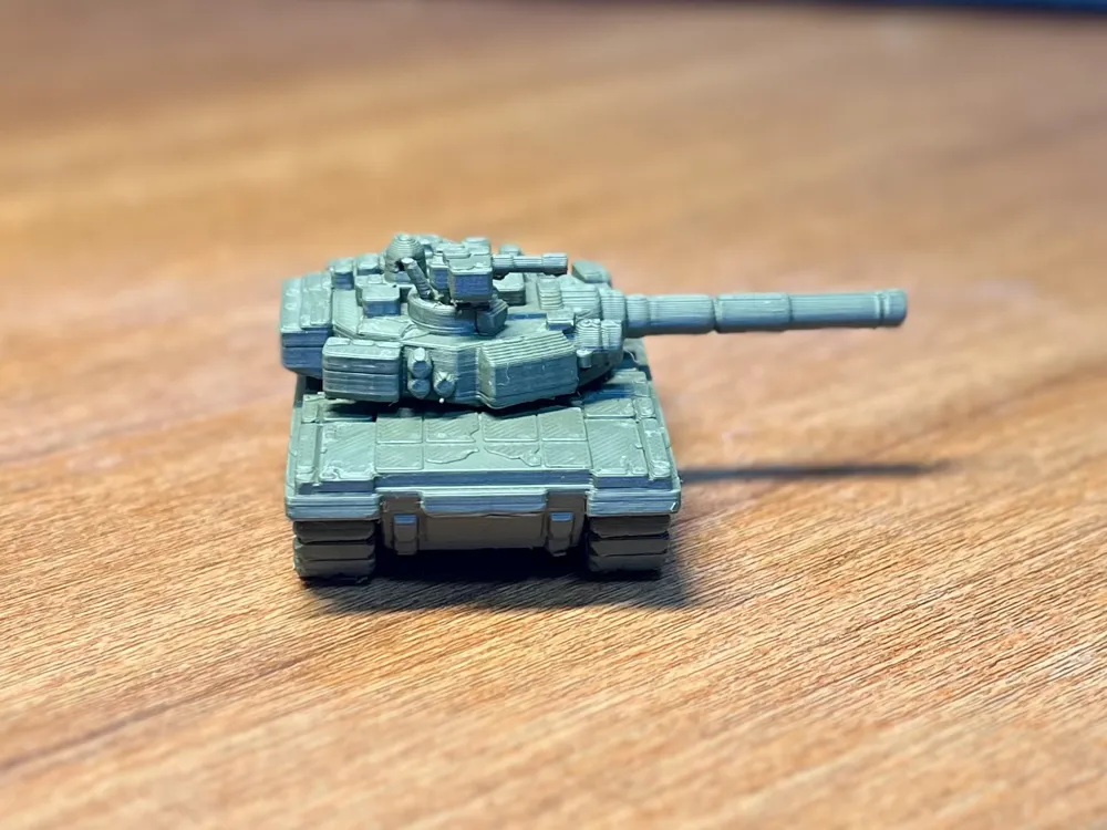 Cute T-90 Tank - Free 3D Print Model - MakerWorld