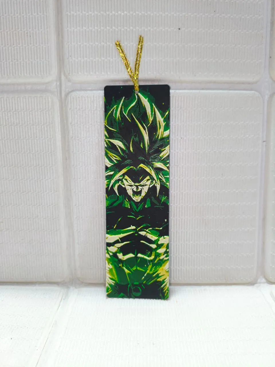 Dragon Ball Super - Broly Bookmark - Free 3D Print Model - MakerWorld