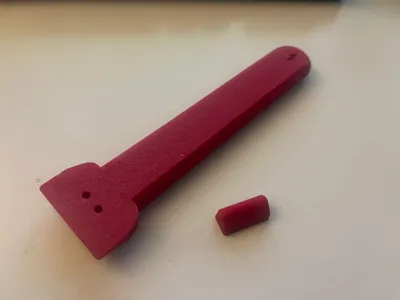 Bambu Scraper - Utility Blade Mod by sharah - MakerWorld