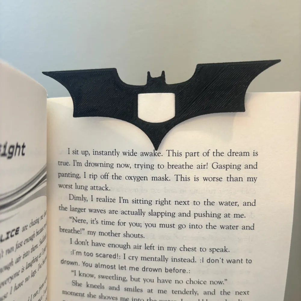 Dark Knight Batarang Bookmark by DuckyPrinted MakerWorld: Download Free ...