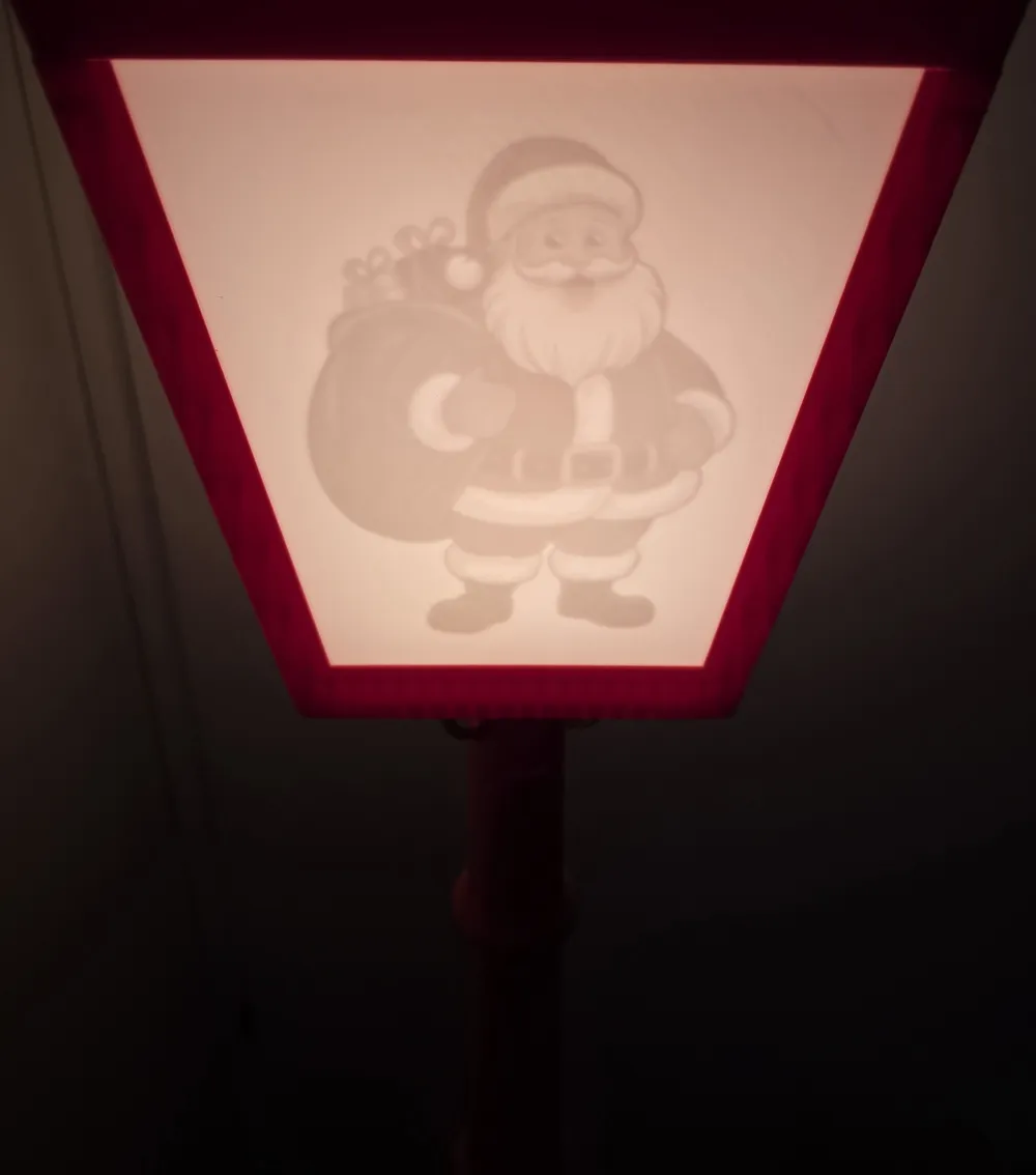Festive Lamppost Template Inserts - Free 3D Print Model - MakerWorld
