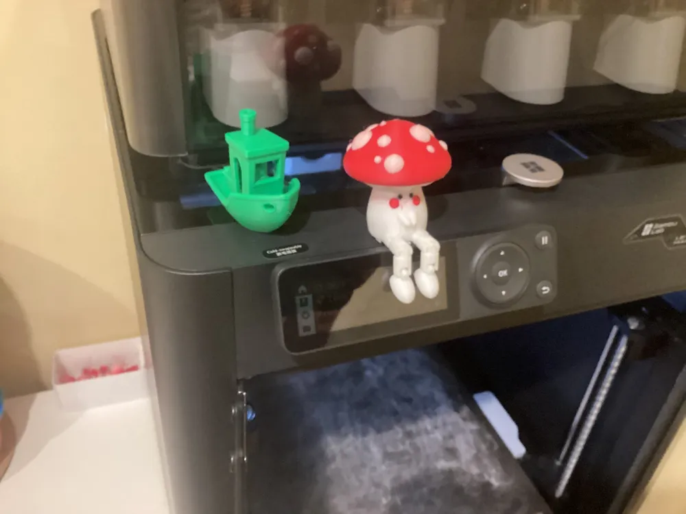 leggy mushroom - Free 3D Print Model - MakerWorld