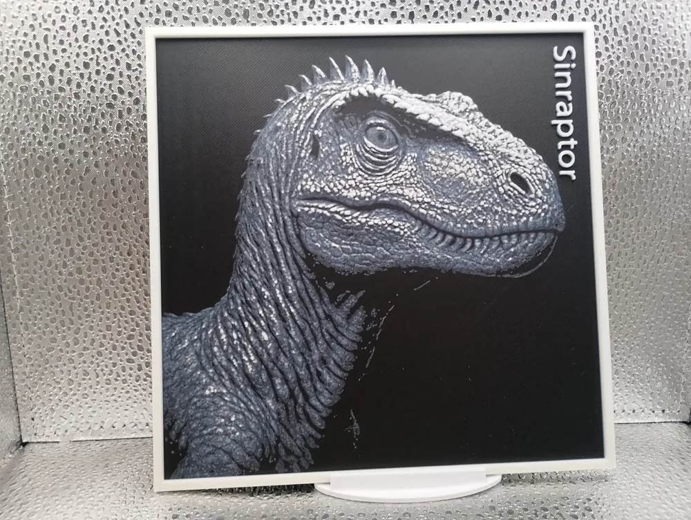 Sinraptor – Hueforge 3D-Printed Artwork by Borishotch Industries ...