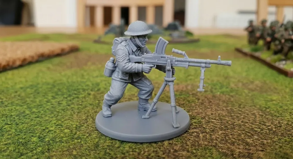 WW2 Soldier Tabletop Wargame - British Gunner - Free 3D Print Model ...