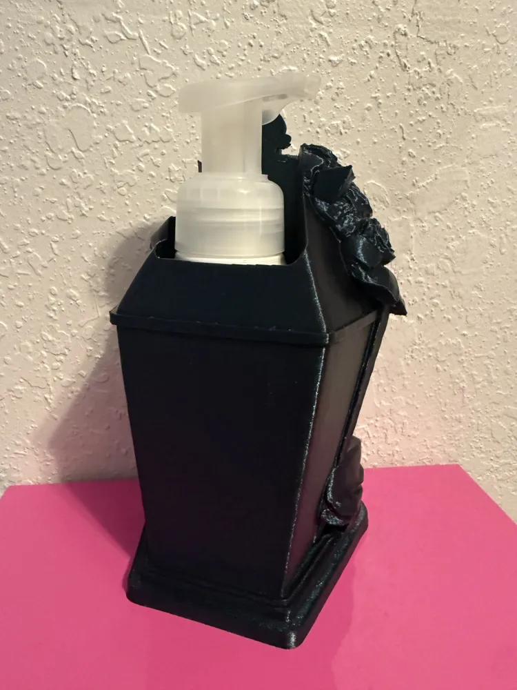 Gothic Coffin Skull BBW Soap Holder & Shelf - Free 3D Print Model ...