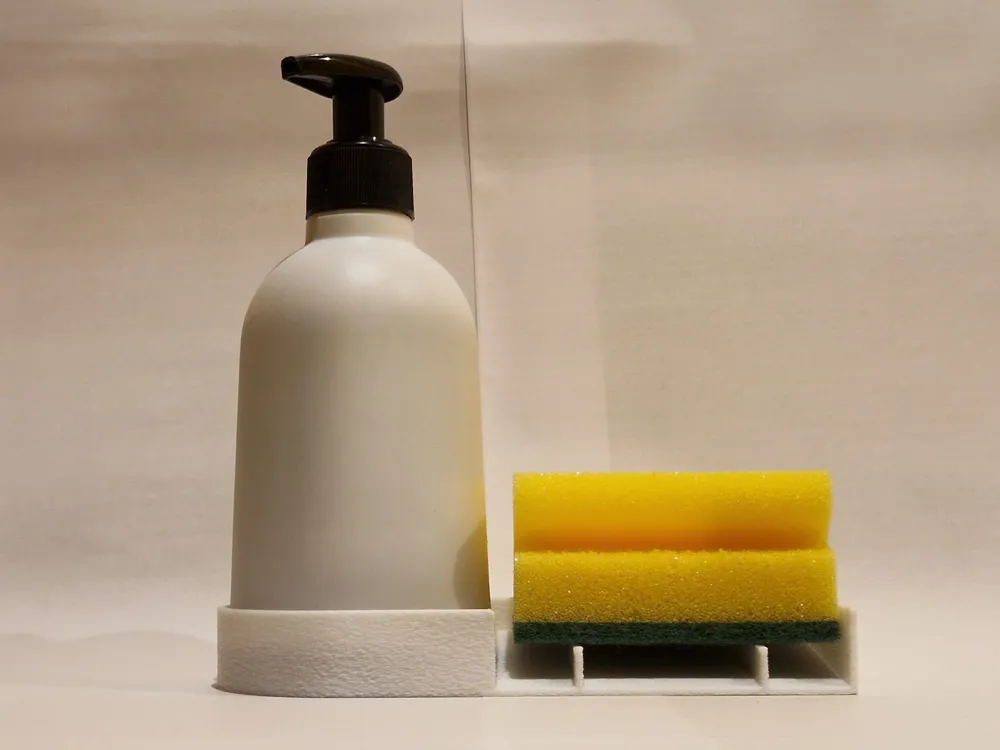 Sponge dryer and Soap holder by Gman MakerWorld: Download Free 3D Models