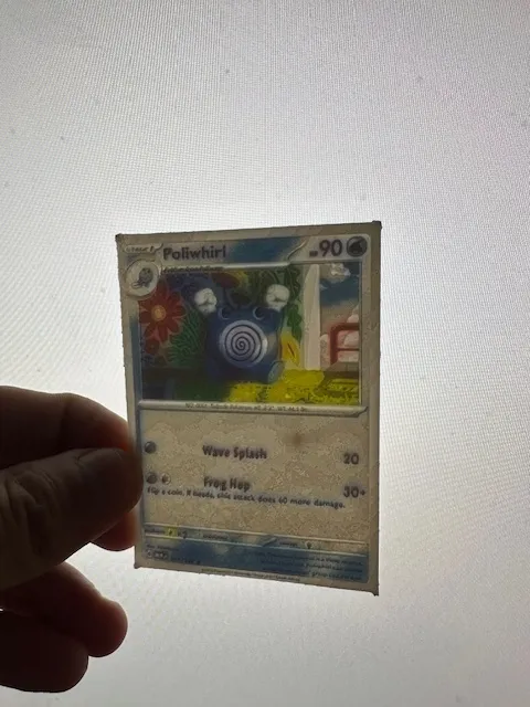 Poliwhirl (151) Pokemon Card Lithophane by thatguy08 - MakerWorld