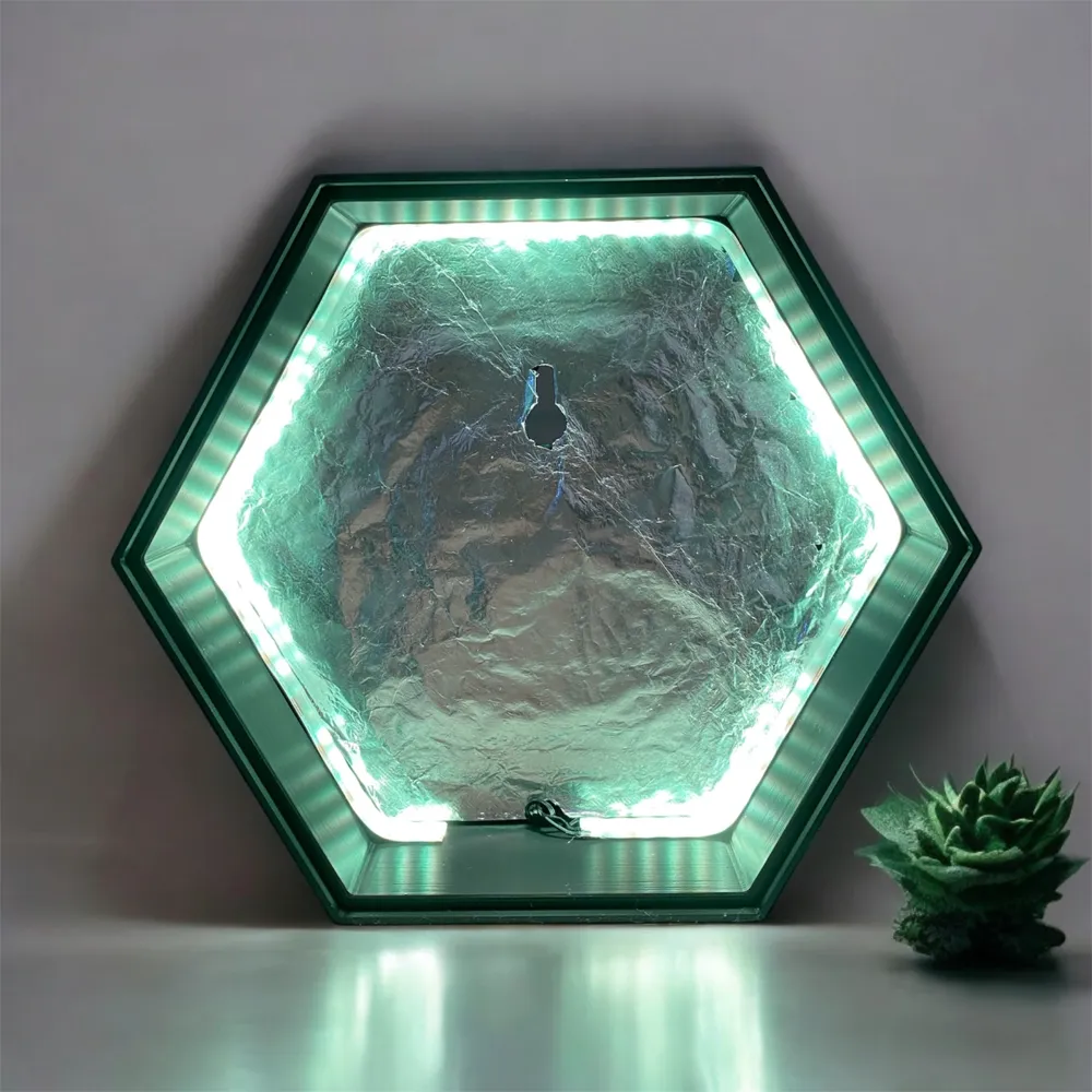 Hexagon Lamp LED RGB - Pokemon 002 by rgb-Slotcover - MakerWorld