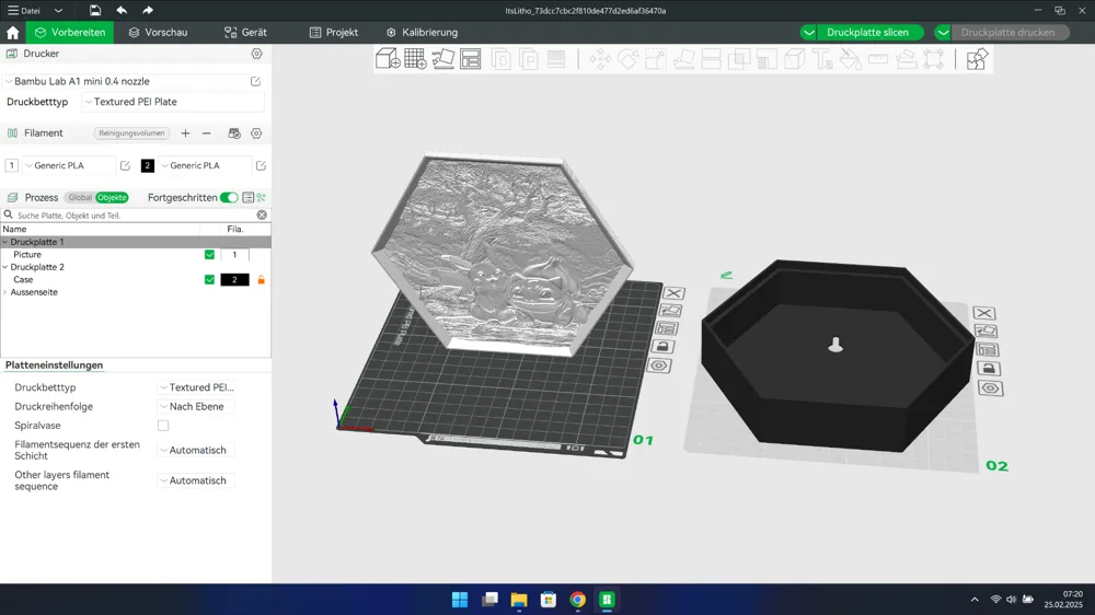 Hexagon Lamp LED RGB - Pokemon 002 by rgb-Slotcover - MakerWorld